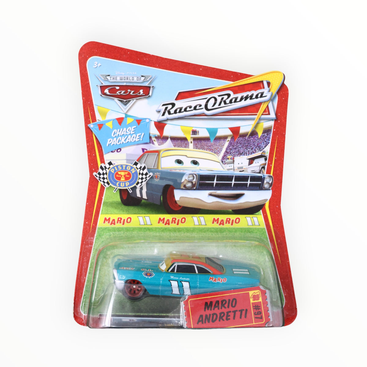 Disney Pixar Cars Mario Andretti (Cars Collector Event - Chase) Mainli ...
