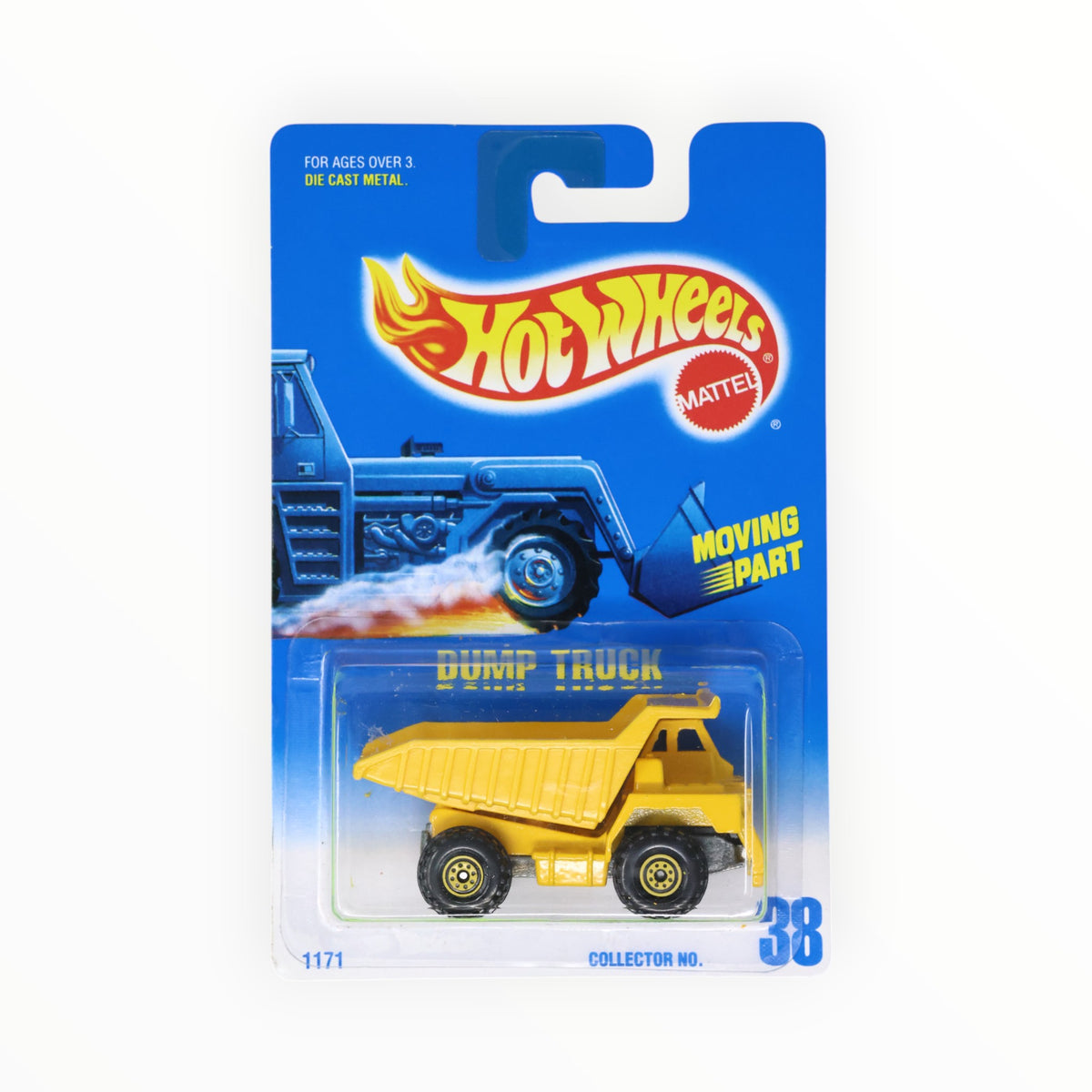 Hot Wheels Dump Truck - Mainline (1991) #38 — 99Diecast