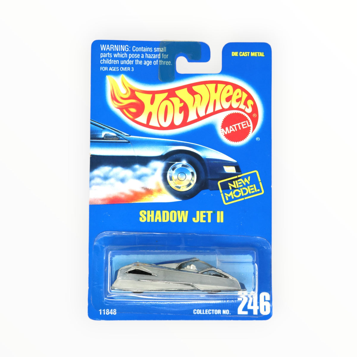 Hot Wheels Shadow Jet II - Mainline (1994) #246 — 99Diecast