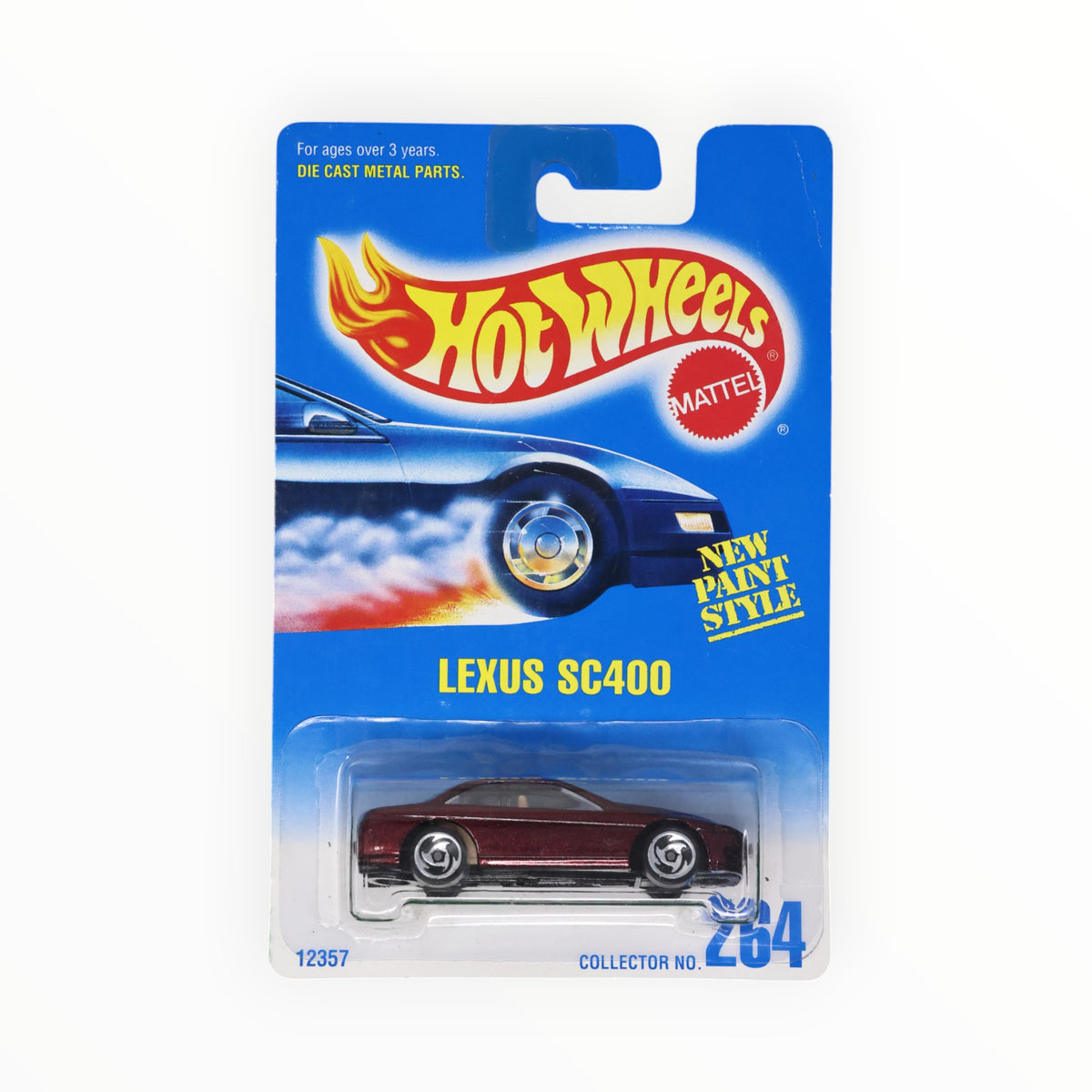 Hot Wheels Lexus SC400 - Mainline (1996) #264 — 99Diecast