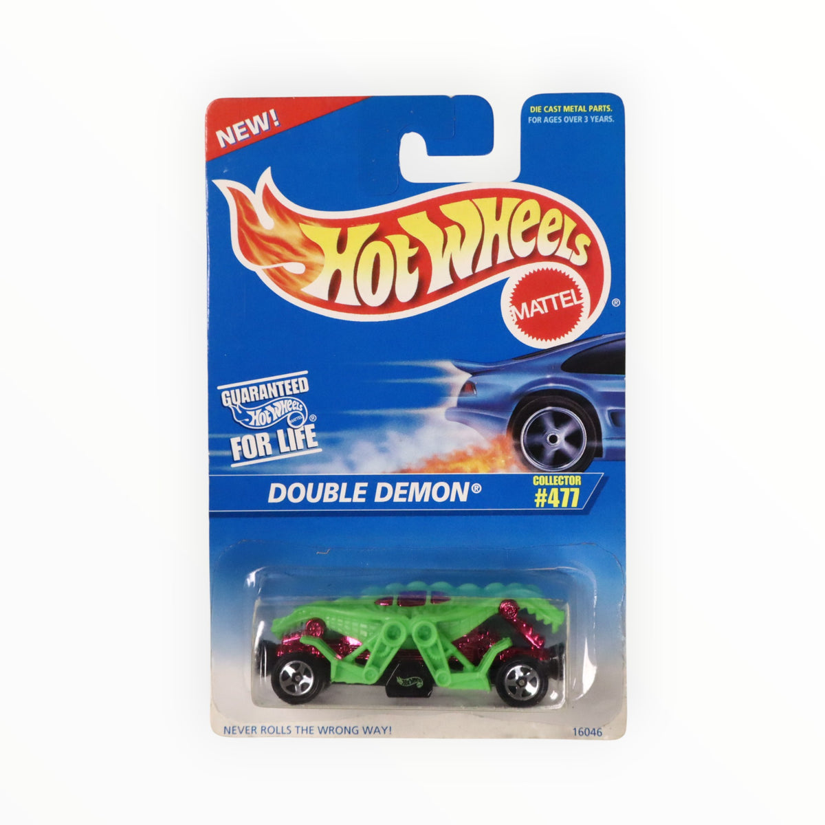 Hot Wheels Double Demon - Mainline (1996) #477 — 99Diecast
