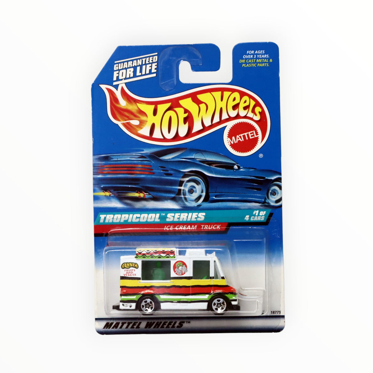 Hot Wheels Ice Cream Truck - Mainline (1998) #693 — 99Diecast
