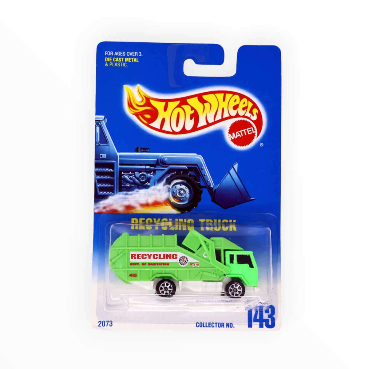 Hot Wheels Recycling Truck - Mainline (1997) #143 — 99Diecast