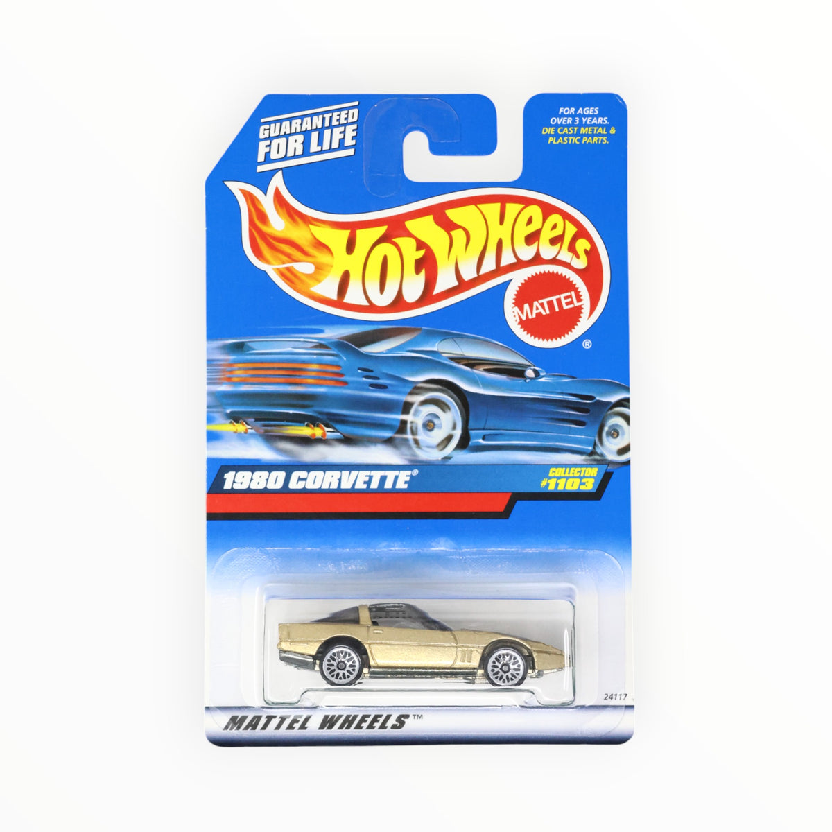 Hot Wheels 1980 Corvette - Mainline (1999) #1103 — 99Diecast