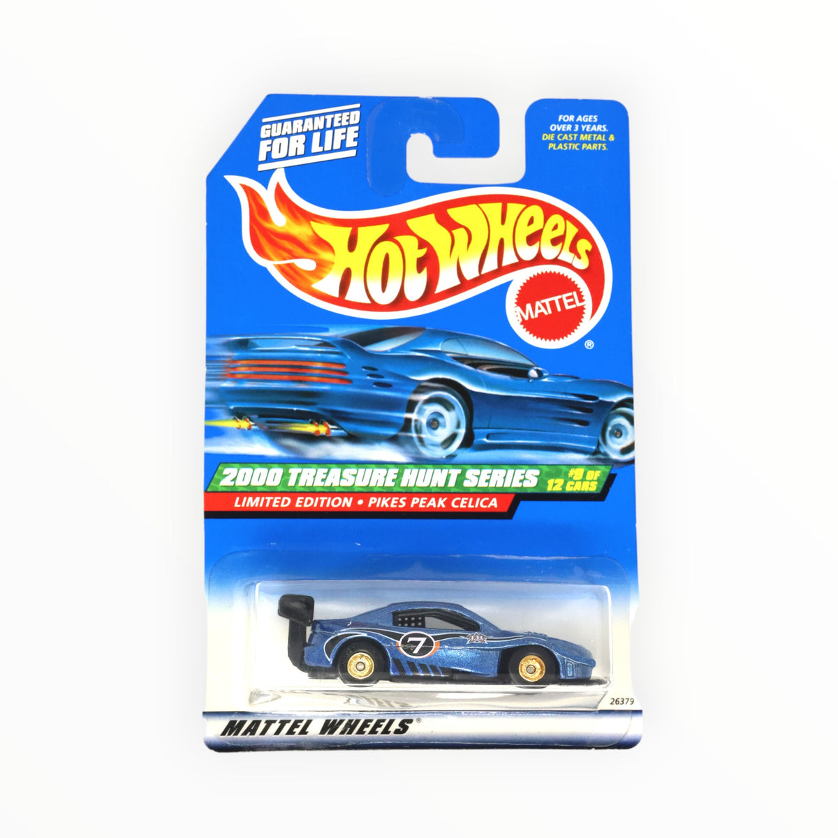 Hot Wheels Pikes Peak Celica (Treasure Hunt) 2000 - 57/250 — 99Diecast