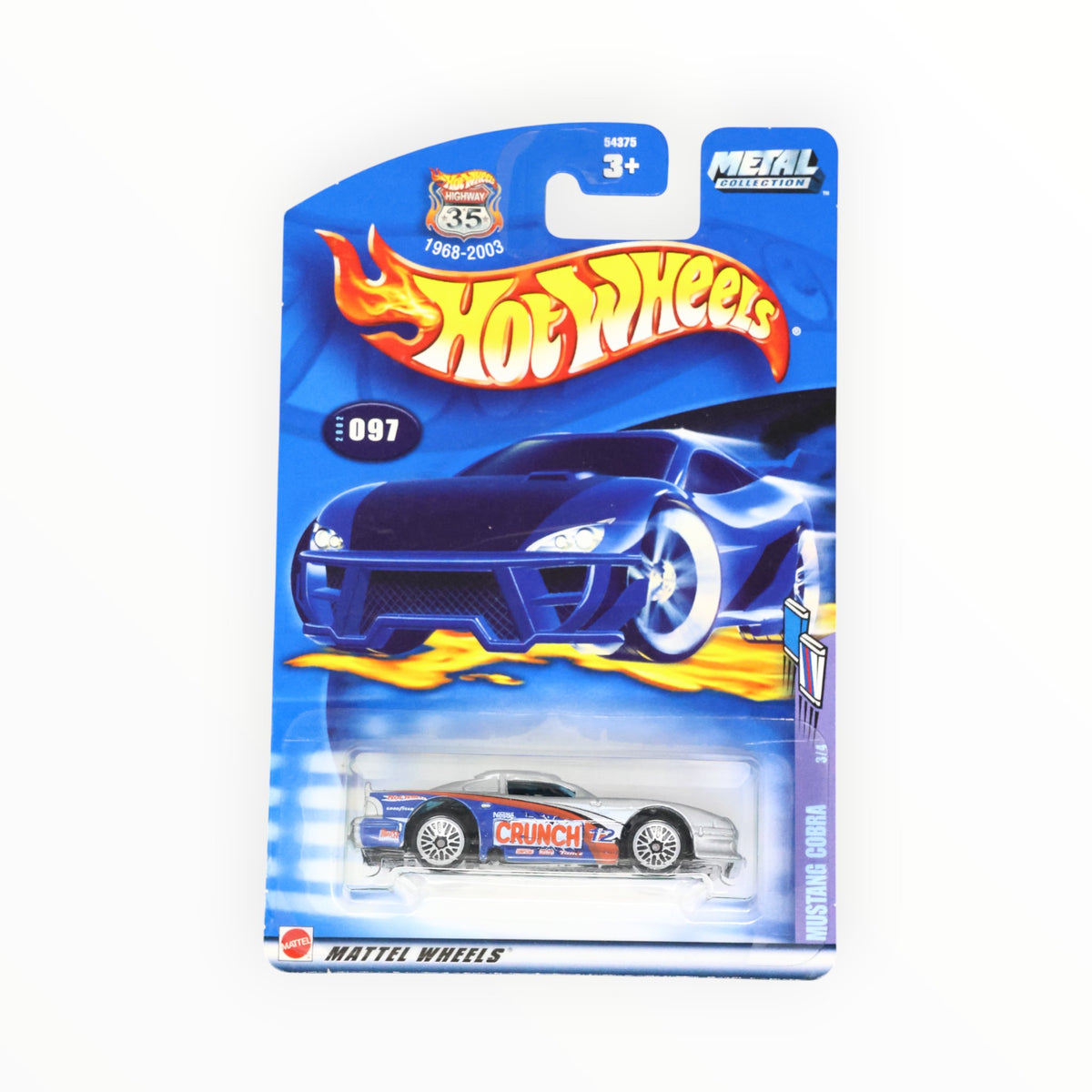Hot Wheels Mustang Cobra - Mainline (2002) 97/240 — 99Diecast