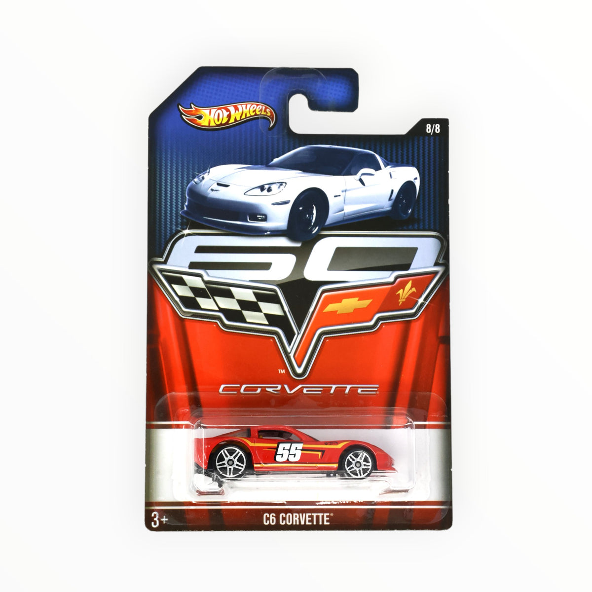 Hot Wheels C6 Corvette - Corvette 60th Anniversary (2013) — 99Diecast