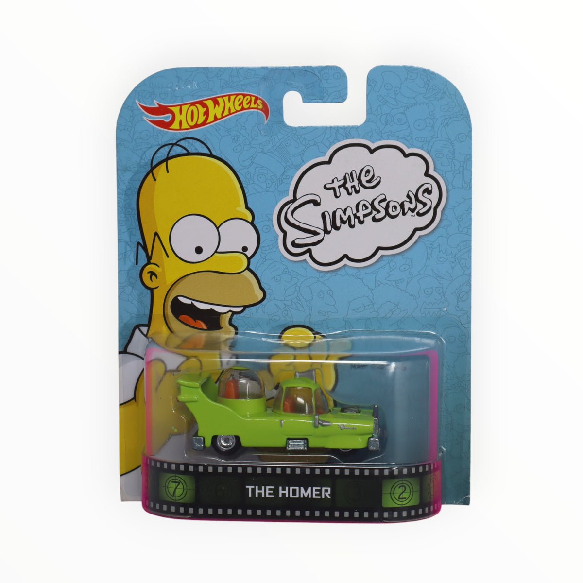 Hot Wheels The Homer (The Simpsons) Entertainment (2014) — 99Diecast