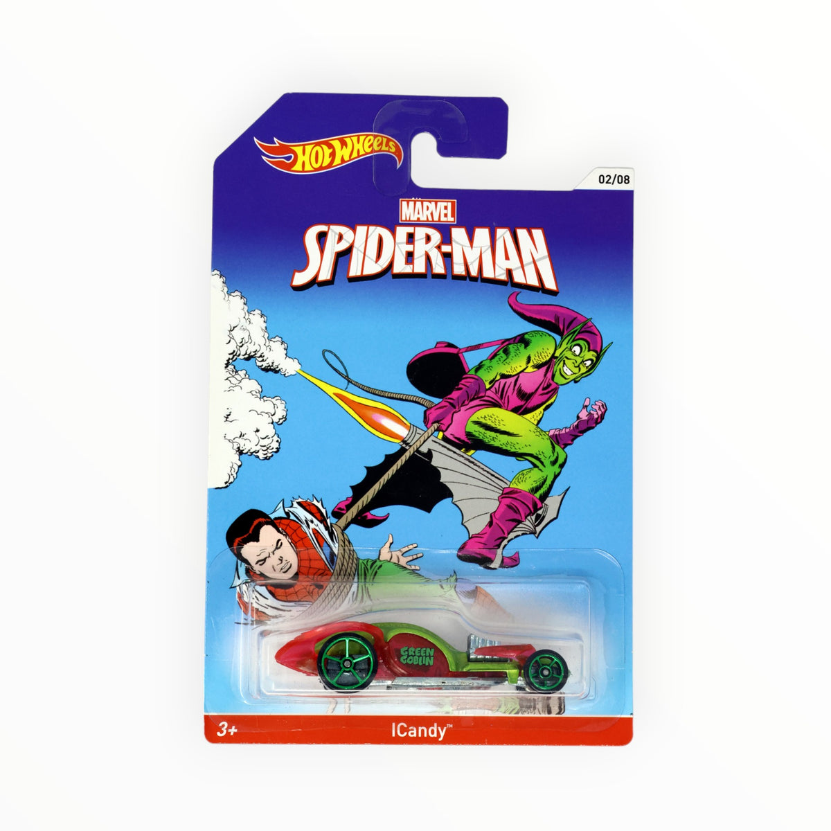 Hot Wheels ICandy (Silver Age) Spider-Man (2014) 2/8 — 99Diecast