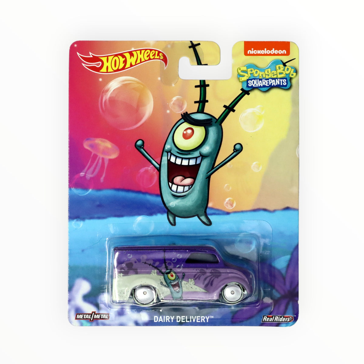 Hot Wheels Dairy Delivery (Plankton) Pop Culture (2015) — 99Diecast