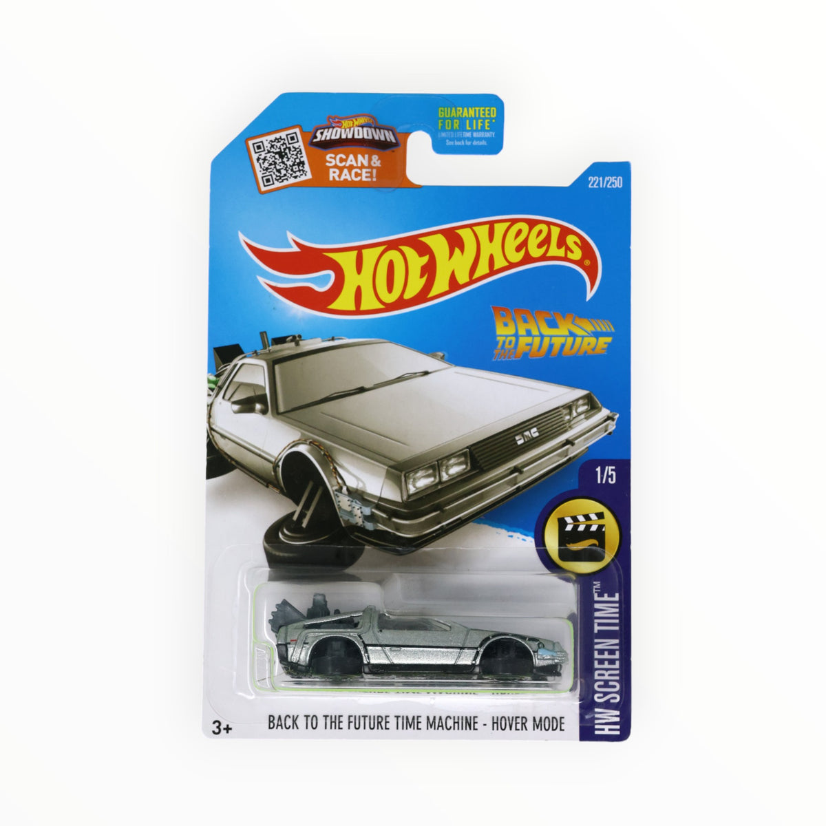 Hot Wheels Back to the Future Time Machine - Hover Mode - Mainline (20 ...