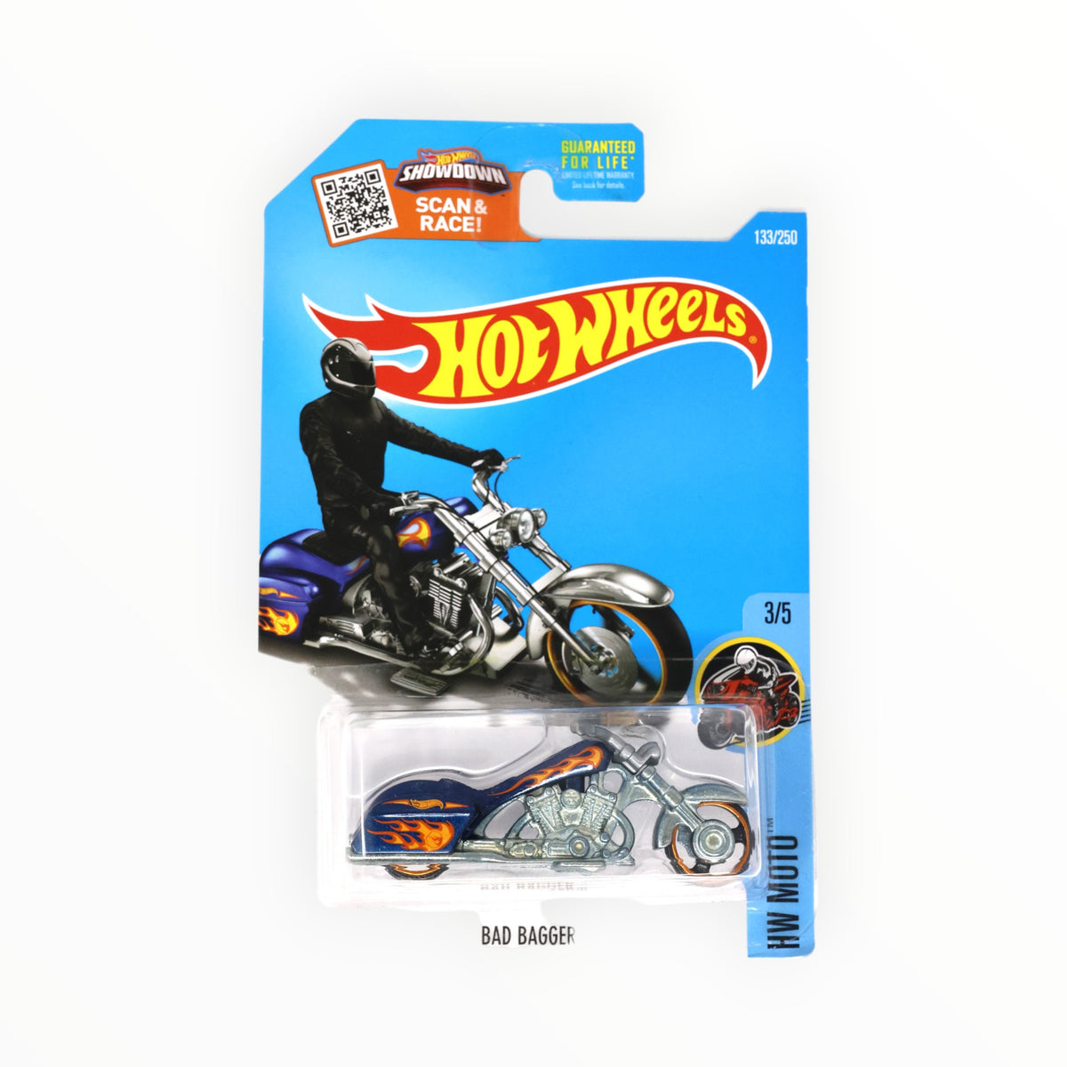 Hot Wheels Bad Bagger (Treasure Hunt) 2016 - 133/250 — 99Diecast