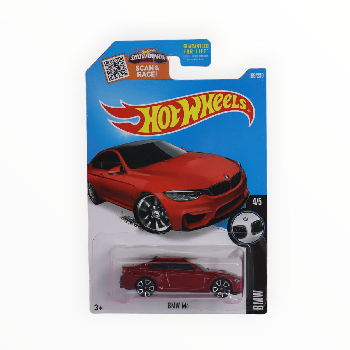 Hot Wheels BMW M4 - Mainline (2016) 189/250 — 99Diecast