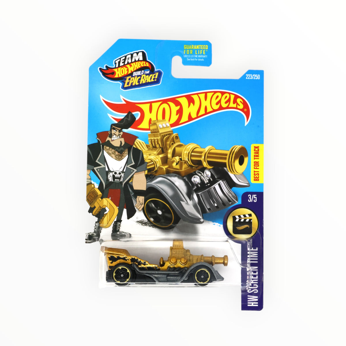 Hot Wheels Grease Rod (Treasure Hunt) 2016 - 223/250 — 99Diecast