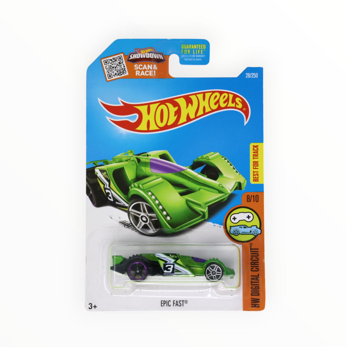 Hot Wheels Epic Fast - Mainline (2016) 28/250 — 99Diecast