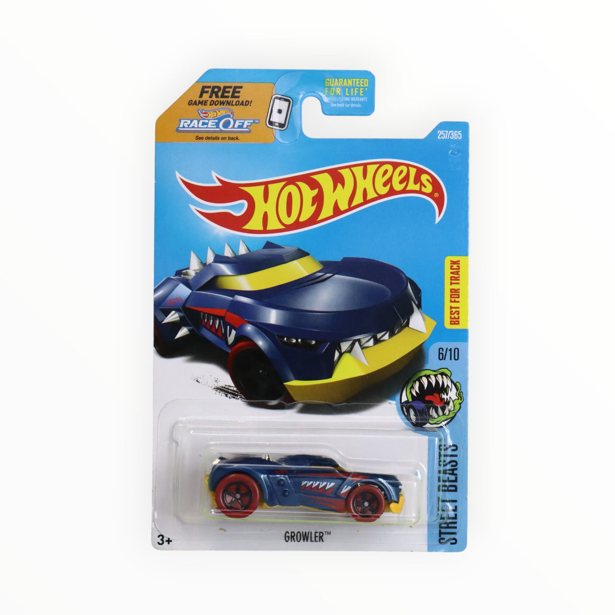 Hot Wheels Growler - Mainline (2017) 257/365 — 99Diecast