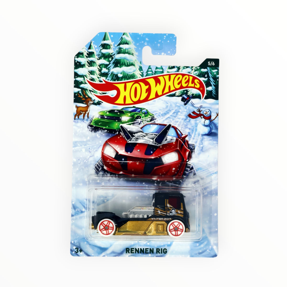 Hot Wheels Rennen Rig - Holiday Hot Rods (2017) 5/6 — 99Diecast