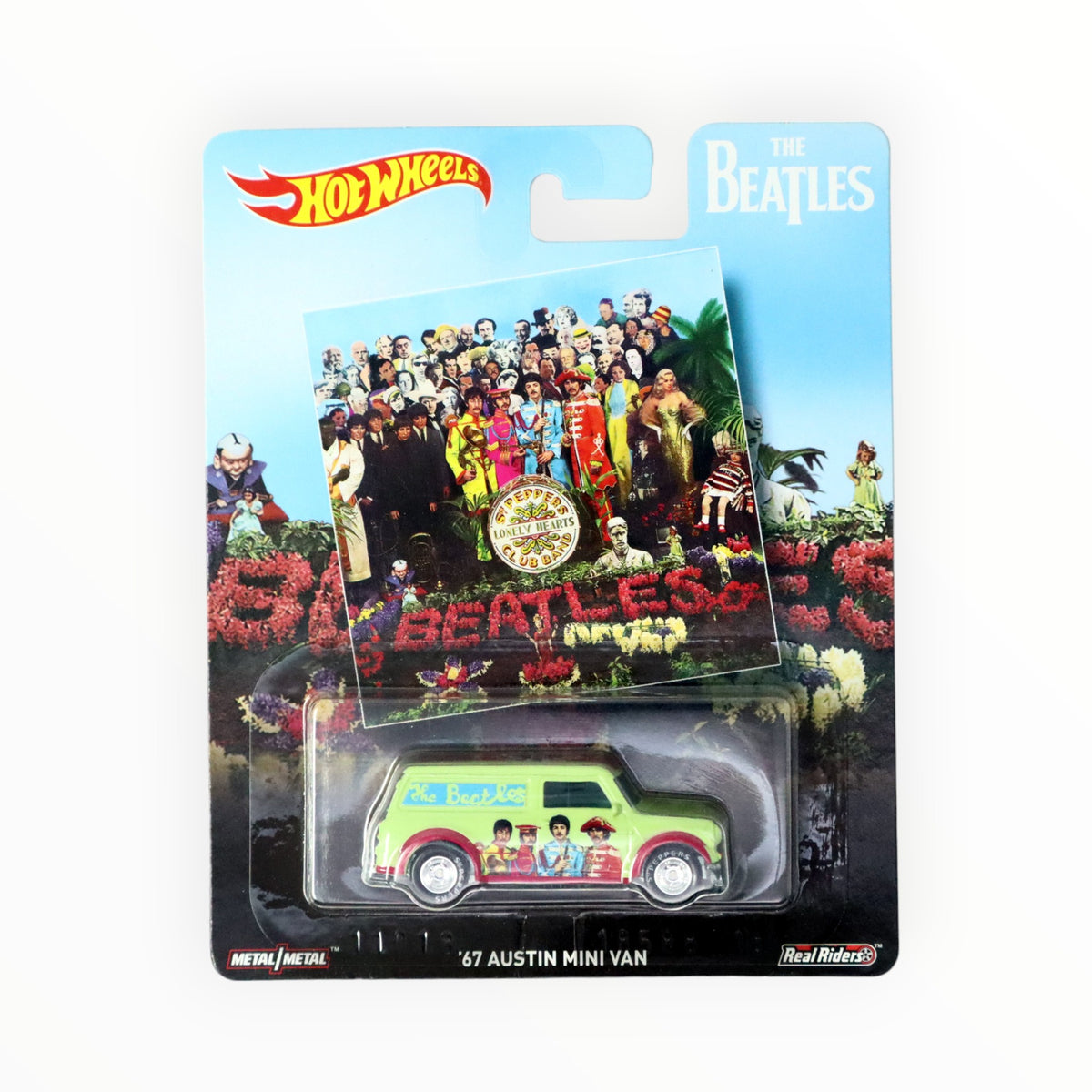Hot Wheels '67 Austin Mini Van (Sgt. Pepper's Lonely Hearts) Pop Cultu ...
