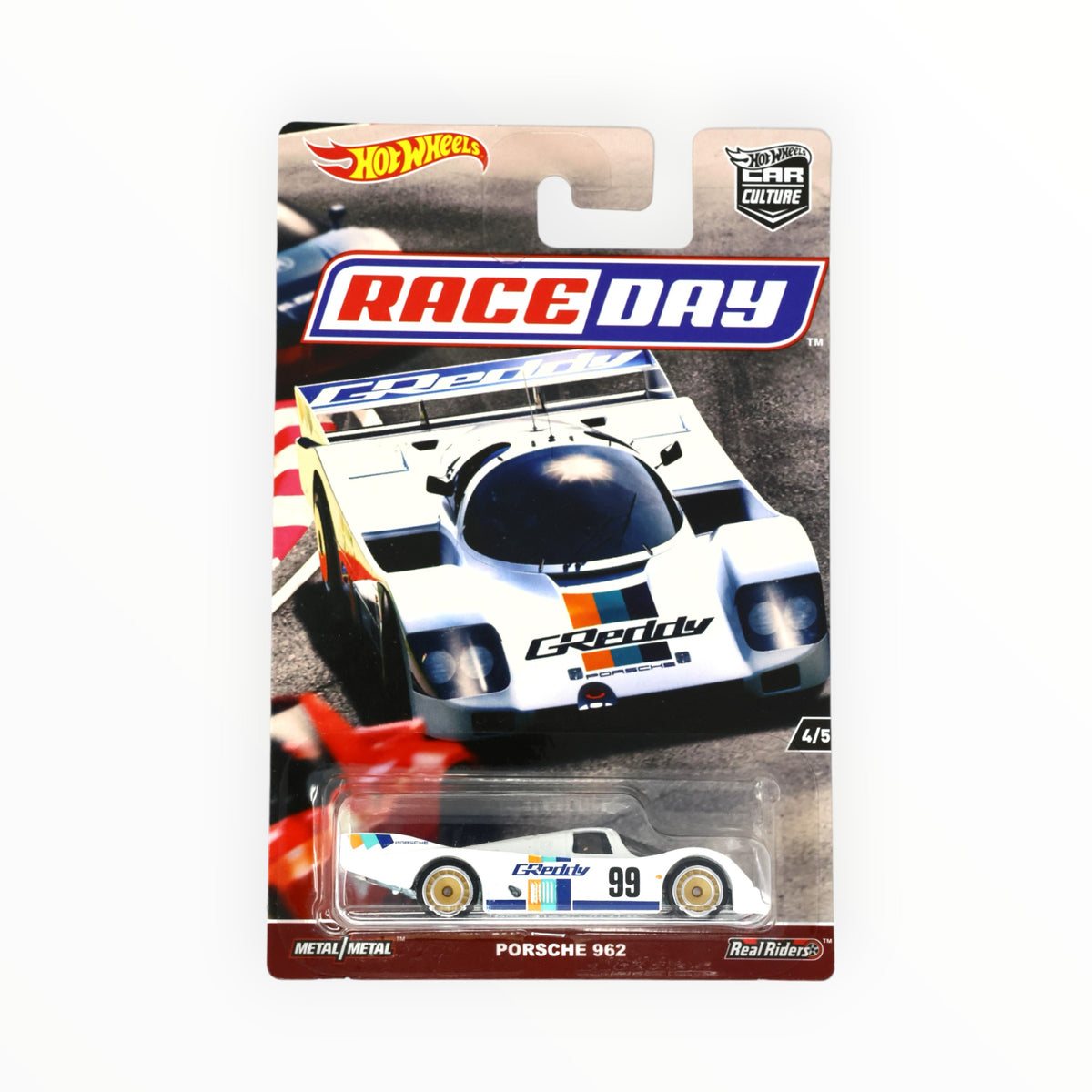 Hot Wheels Porsche 962 - Car Culture (2017) — 99Diecast