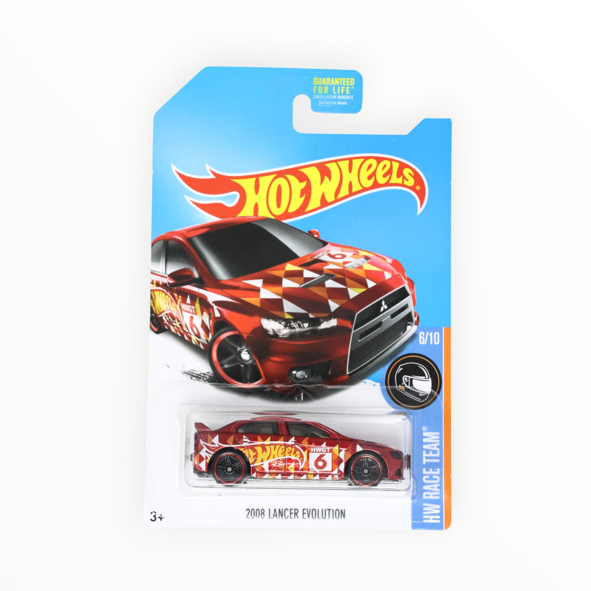 Hot Wheels 2008 Lancer Evolution - Mainline (2016) 6/250 — 99Diecast
