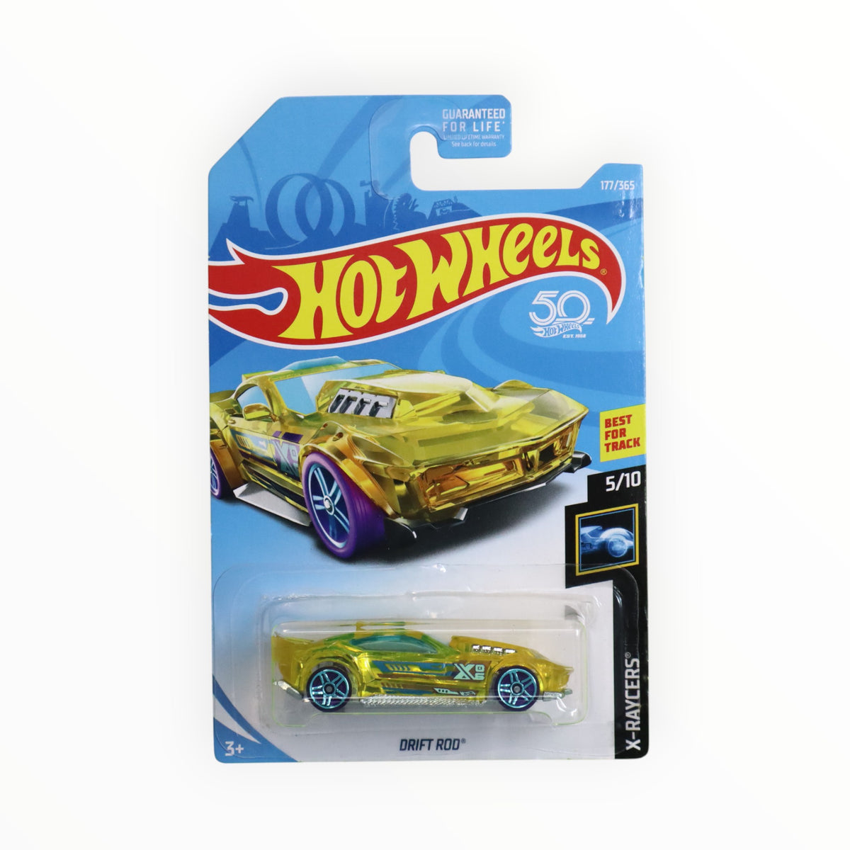 Hot Wheels Drift Rod - Mainline (2018) 177/365 — 99Diecast