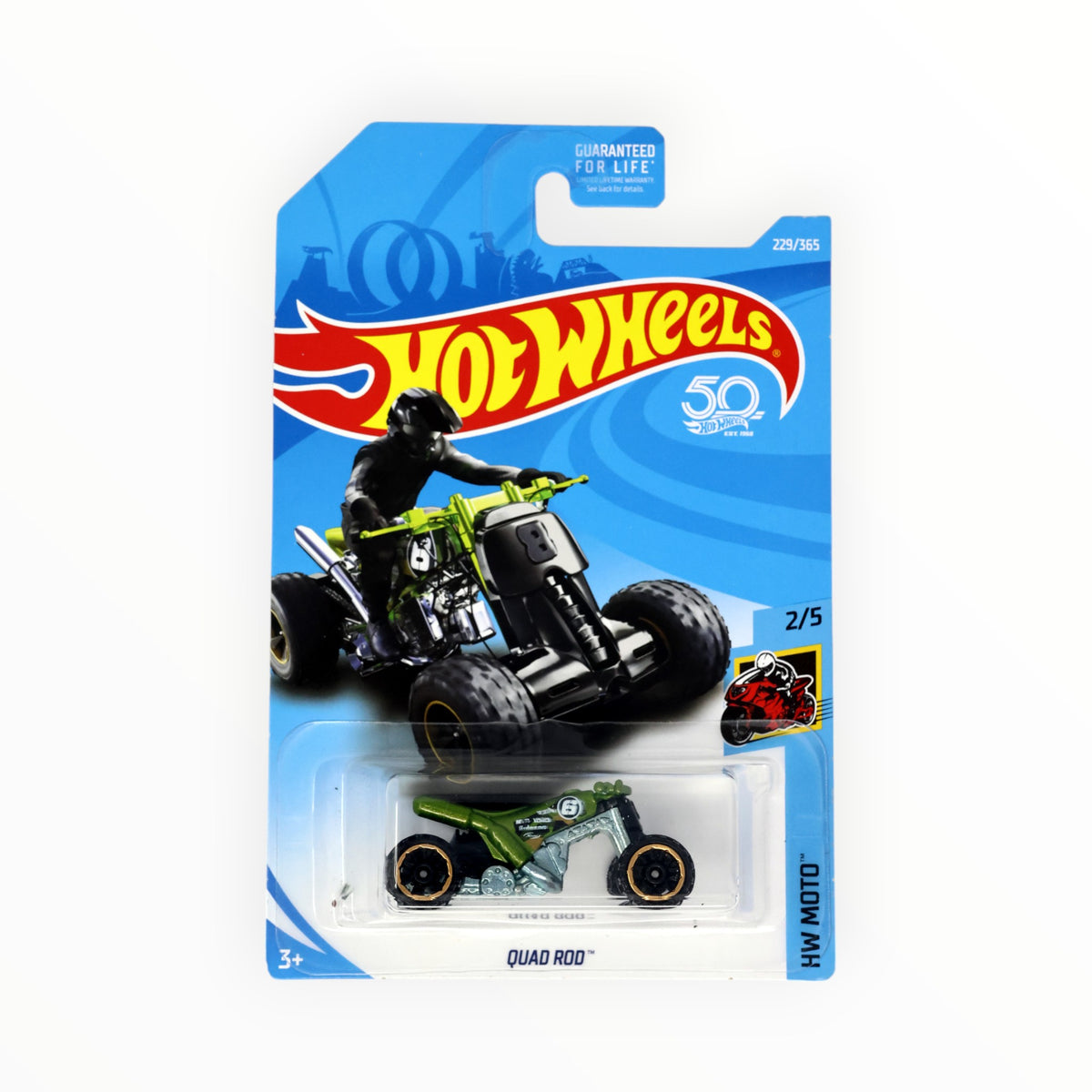 Hot Wheels Quad Rod - Mainline (2018) 229/365 — 99Diecast