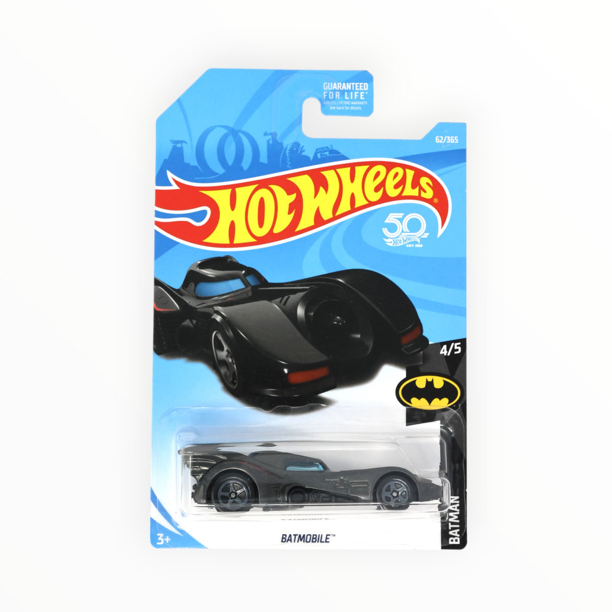 Hot Wheels 1989 Batmobile - Mainline (2018) 62/365 — 99Diecast