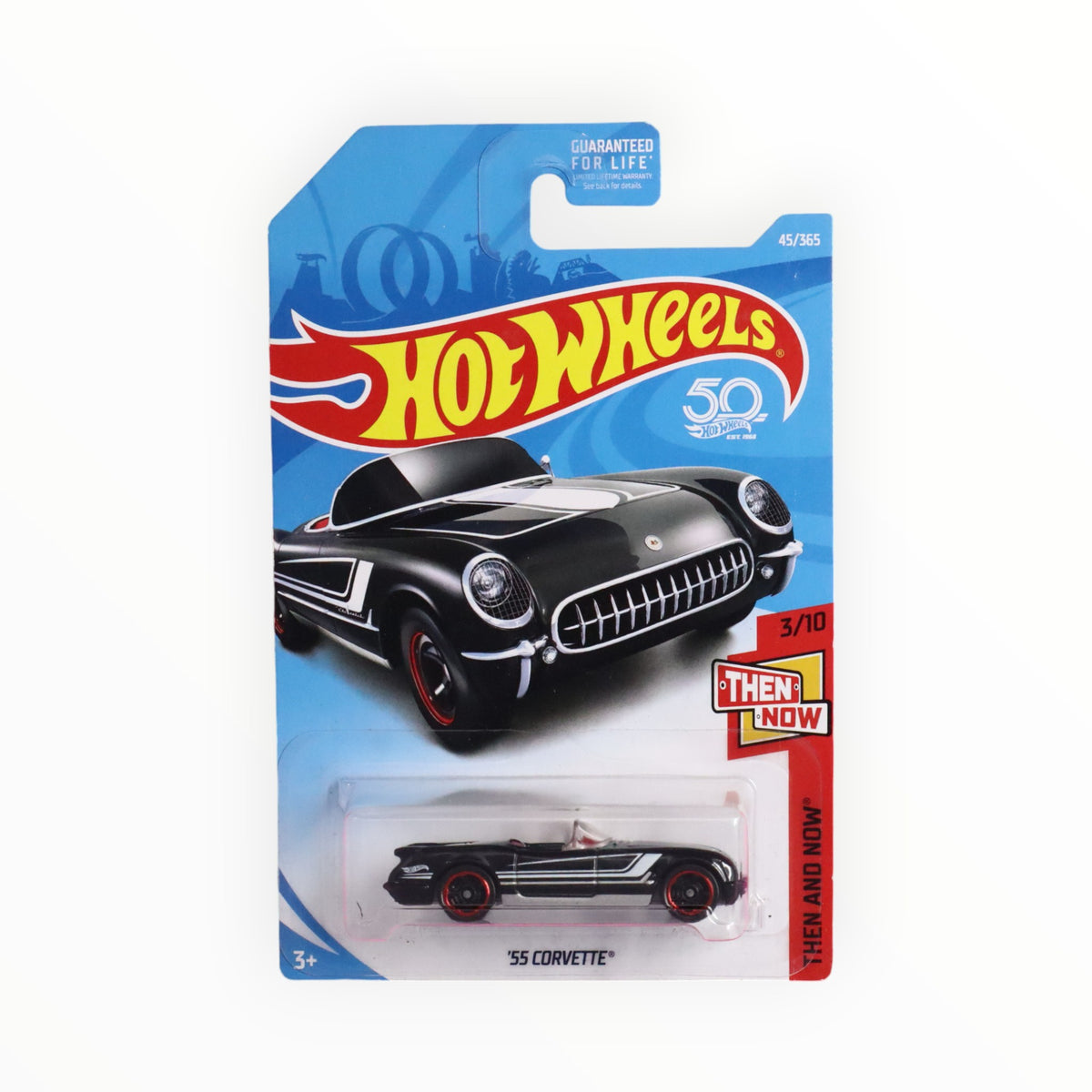 Hot Wheels '55 Corvette - Mainline (2018) 45/365 — 99Diecast