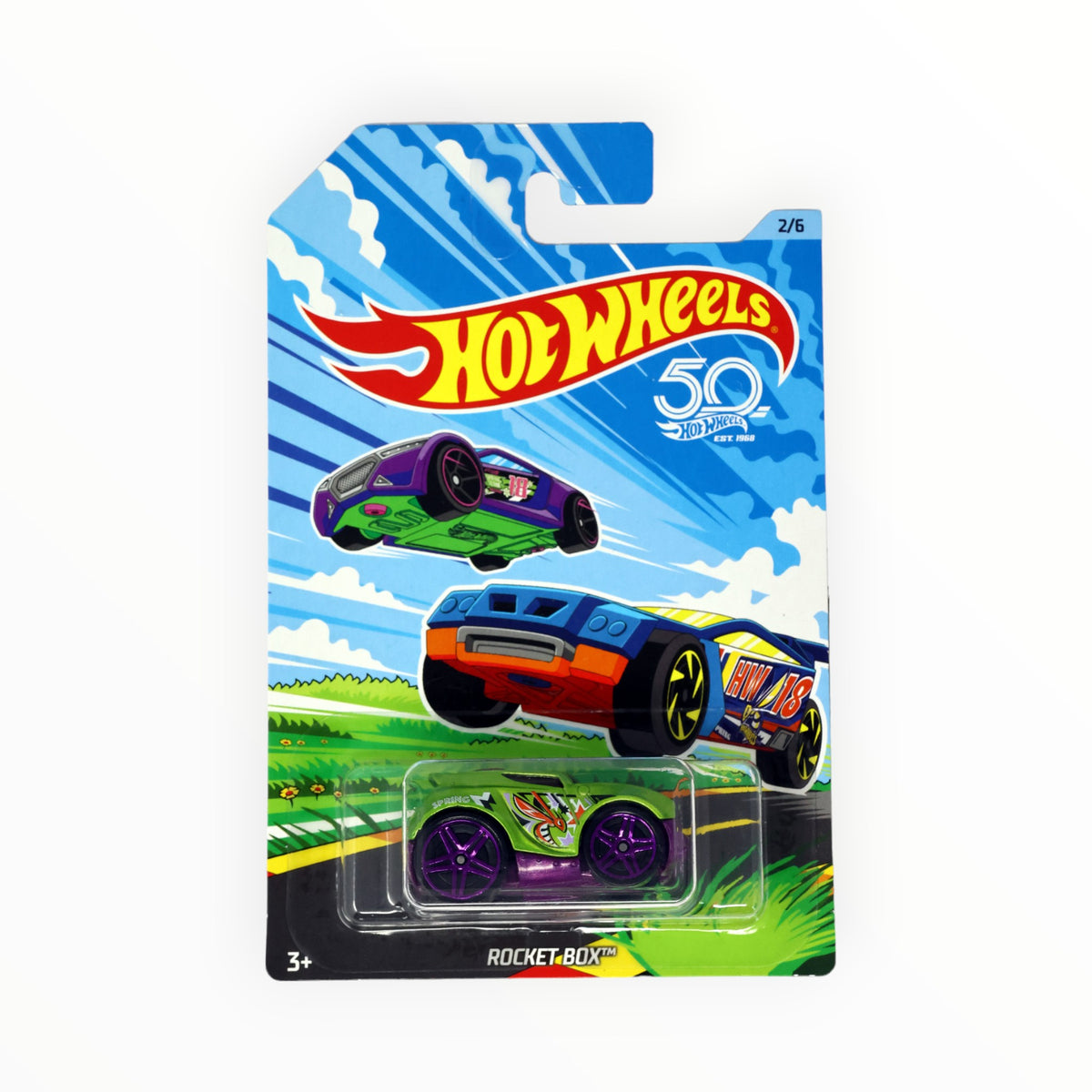Hot Wheels Rocket Box - Spring Series (2018) 2/6 — 99Diecast