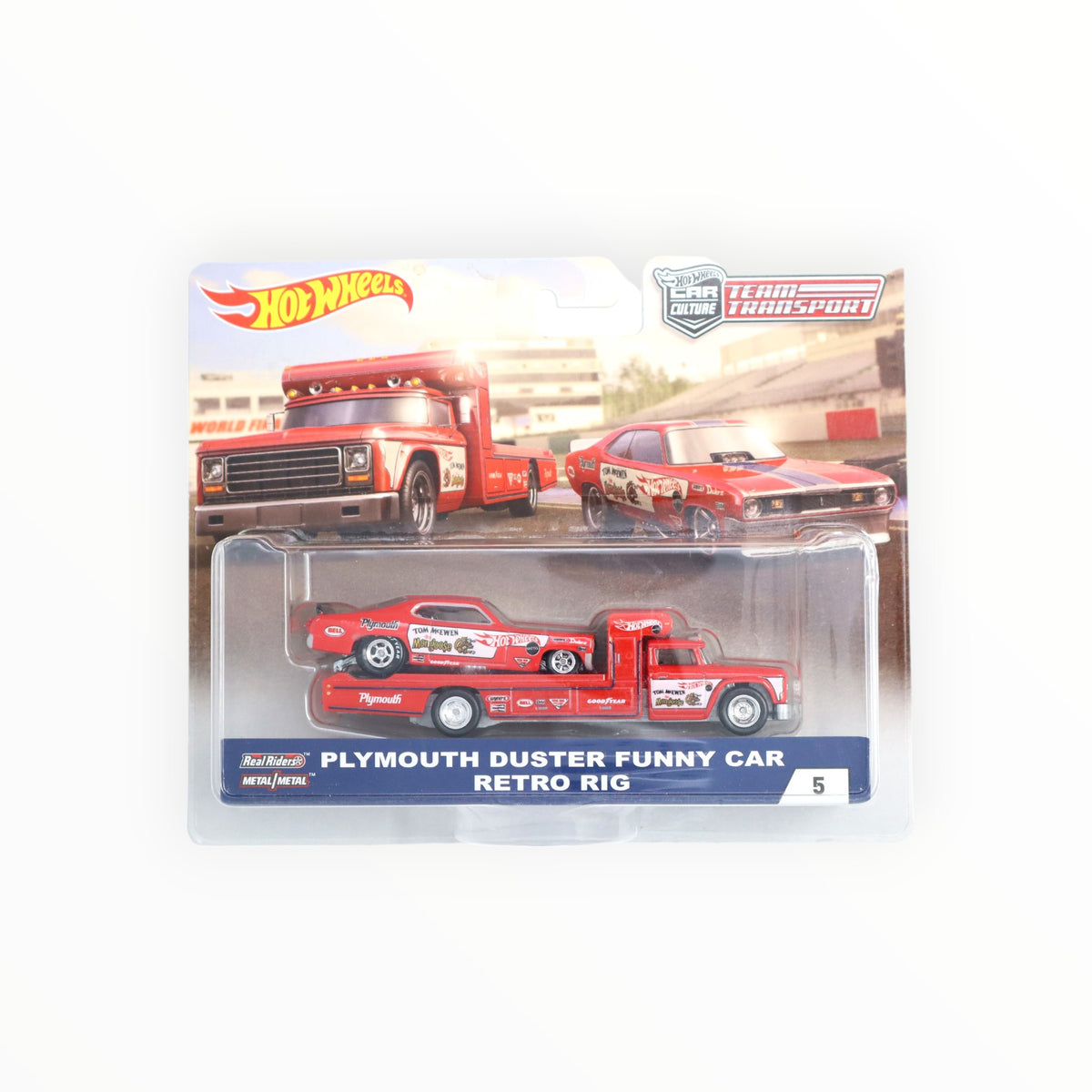 Hot Wheels Plymouth Duster Funny Car / Retro Rig - Car Culture: Team T ...