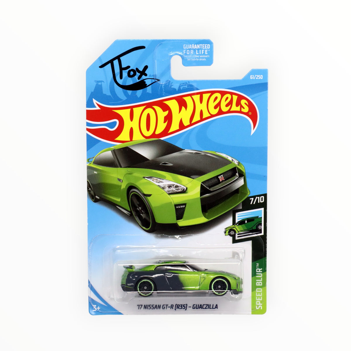 Hot Wheels '17 Nissan GT-R (R35) - Guaczilla - Mainline (2019) 61/250 ...