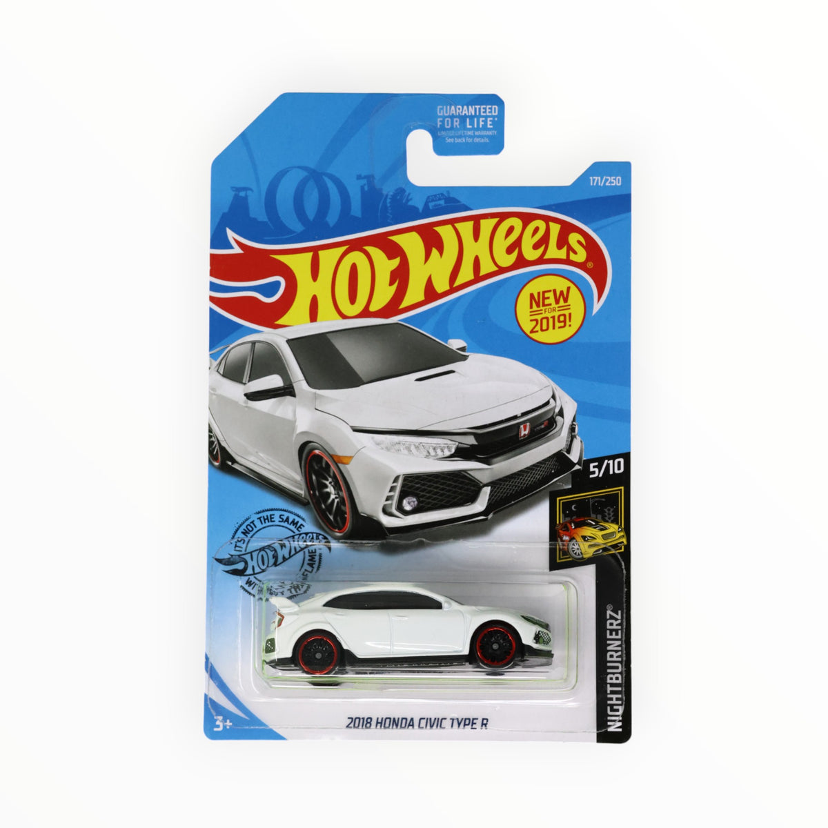 Hot Wheels 2018 Honda Civic Type R - Mainline (2019) 171/250 — 99Diecast
