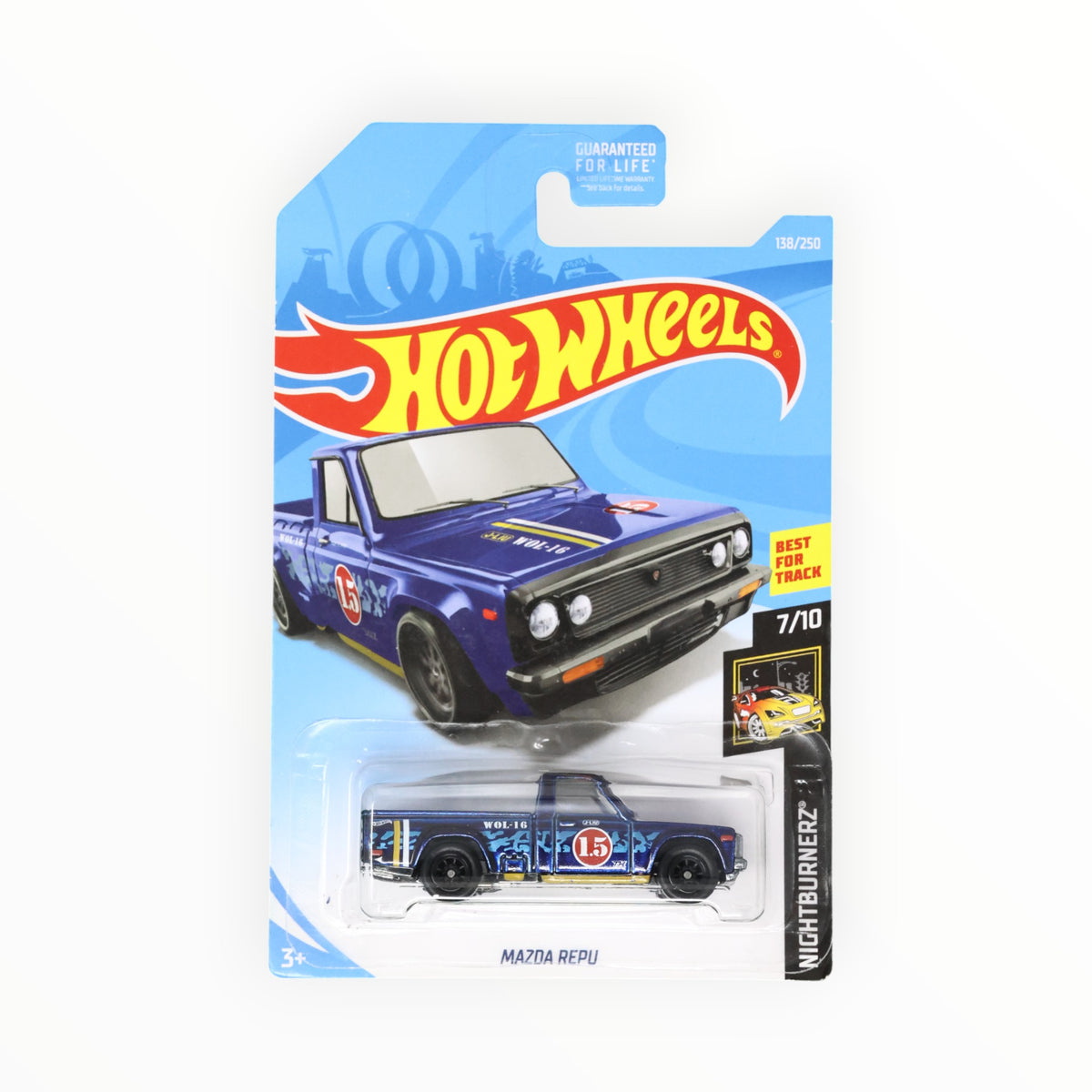 Hot Wheels Mazda REPU (Super Treasure Hunt) 2019 - 138/250 — 99Diecast