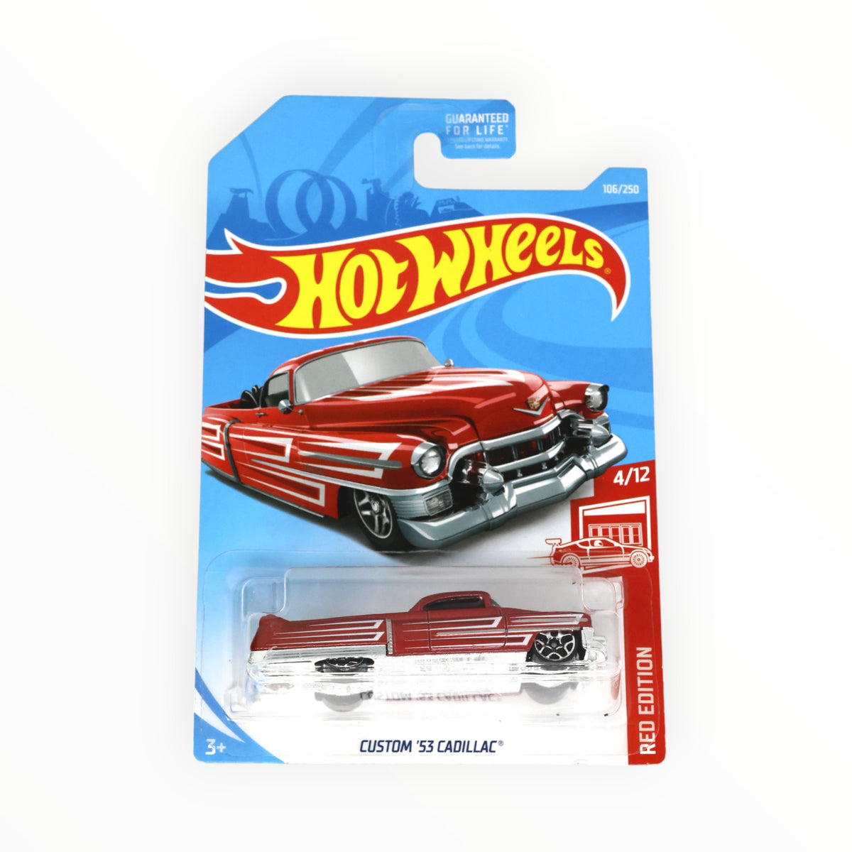 Hot Wheels Custom '53 Cadillac (Red Edition) Mainline (2019) 106/250 ...