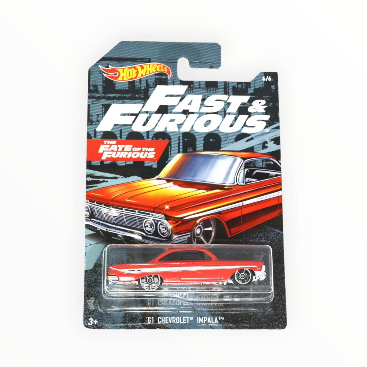 Hot Wheels '61 Chevrolet Impala - Fast & Furious (2019) 6/6 — 99Diecast