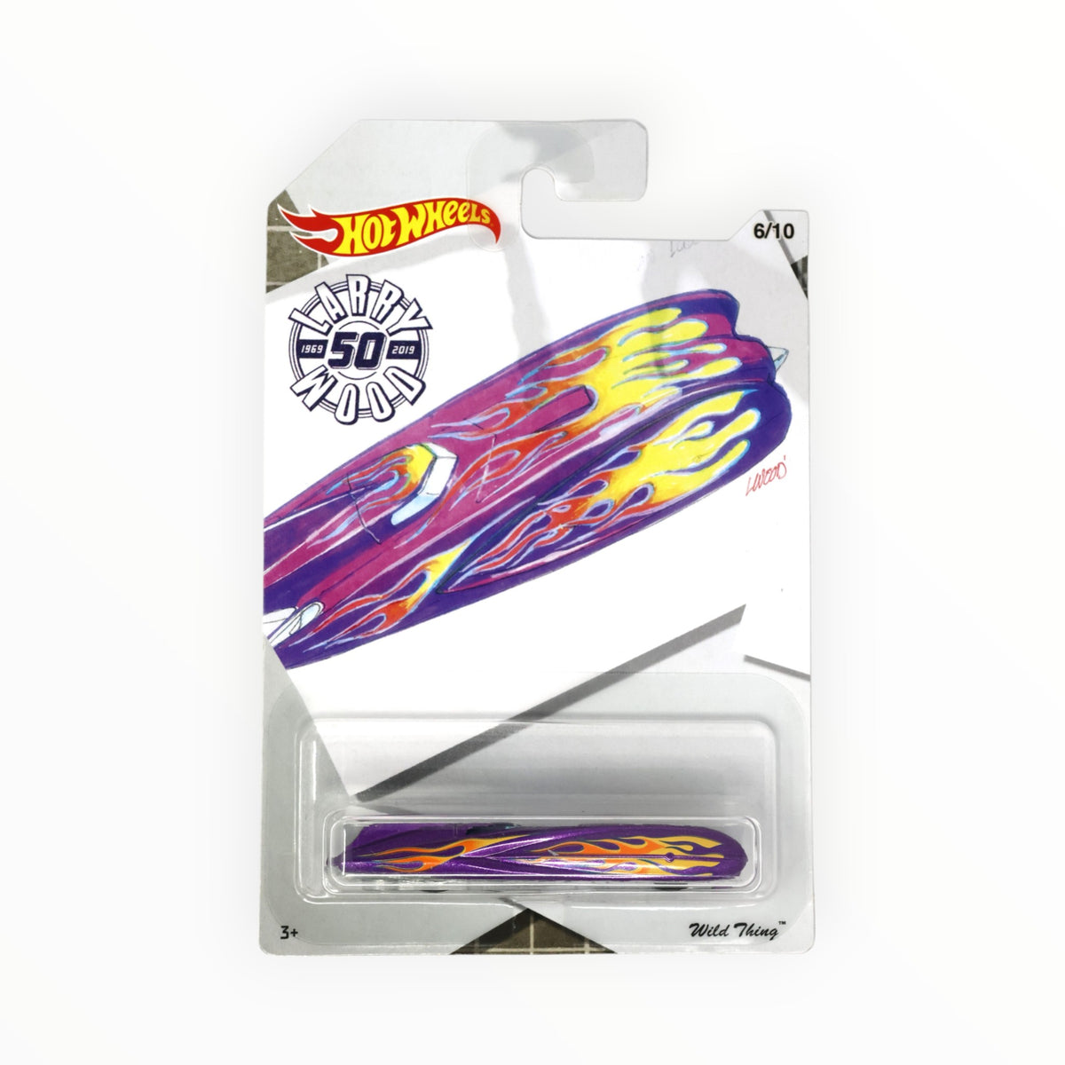 Hot Wheels Wild Thing - Larry Wood 50 (2019) 6/10 — 99Diecast