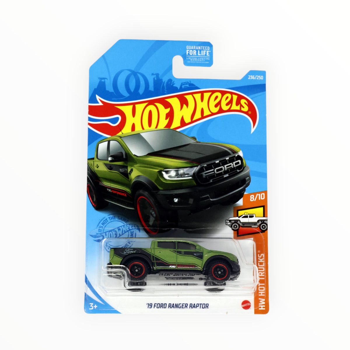 Hot Wheels '19 Ford Ranger Raptor - Mainline (2021) 236/250 — 99Diecast