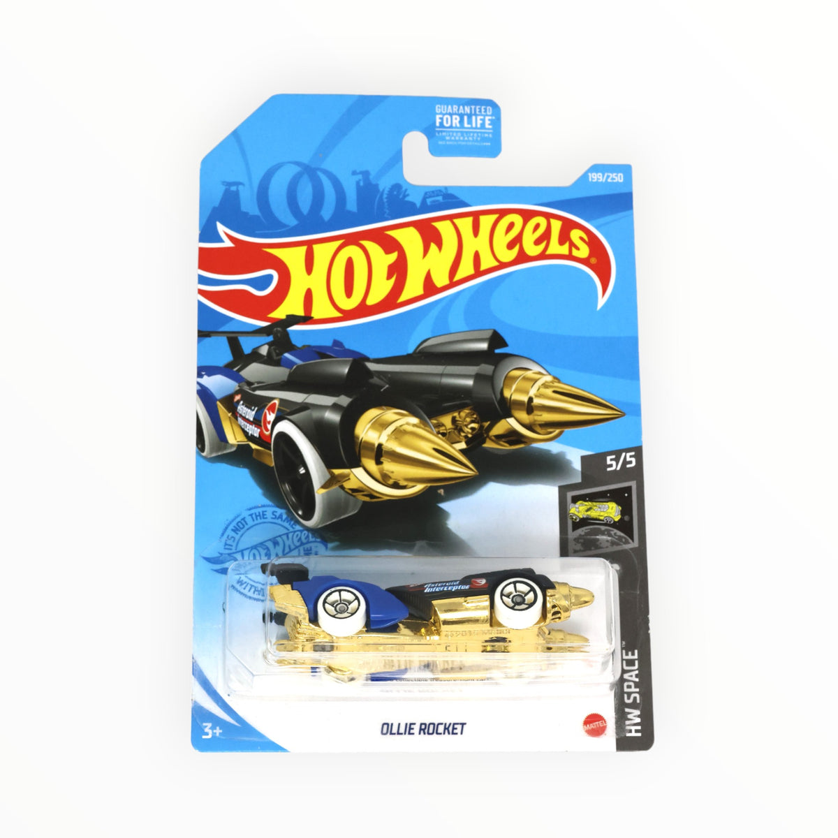 Hot Wheels Ollie Rocket (Treasure Hunt) Mainline (2021) 199/250 — 99Diecast