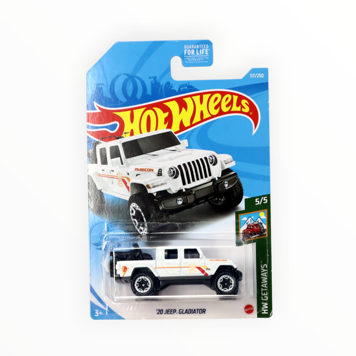 Hot Wheels 20 Jeep Gladiator (White) Store Exclusive 117/250 — 99Diecast