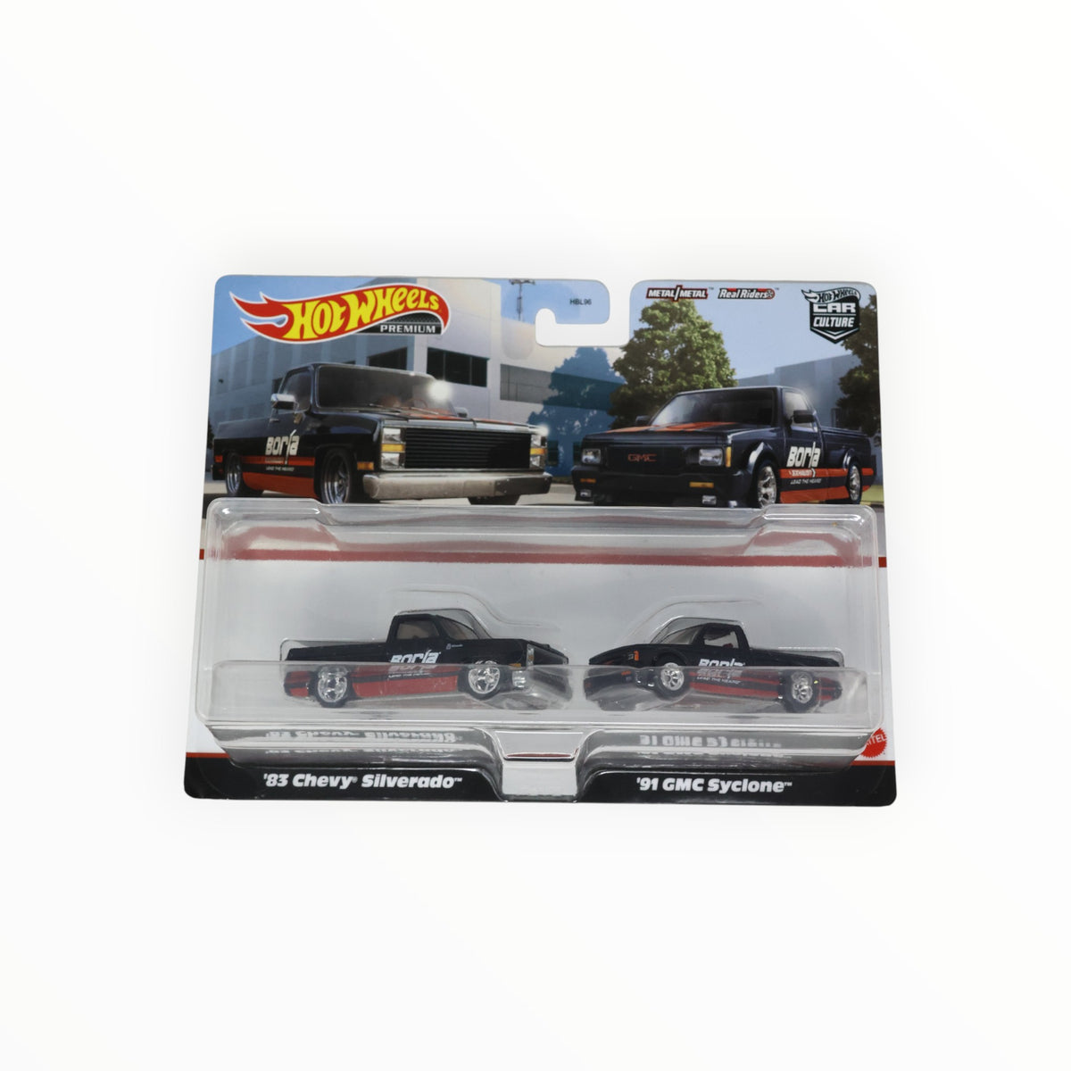 Hot Wheels '83 Chevy Silverado / '91 GMC Syclone - Car Culture 2-Packs ...