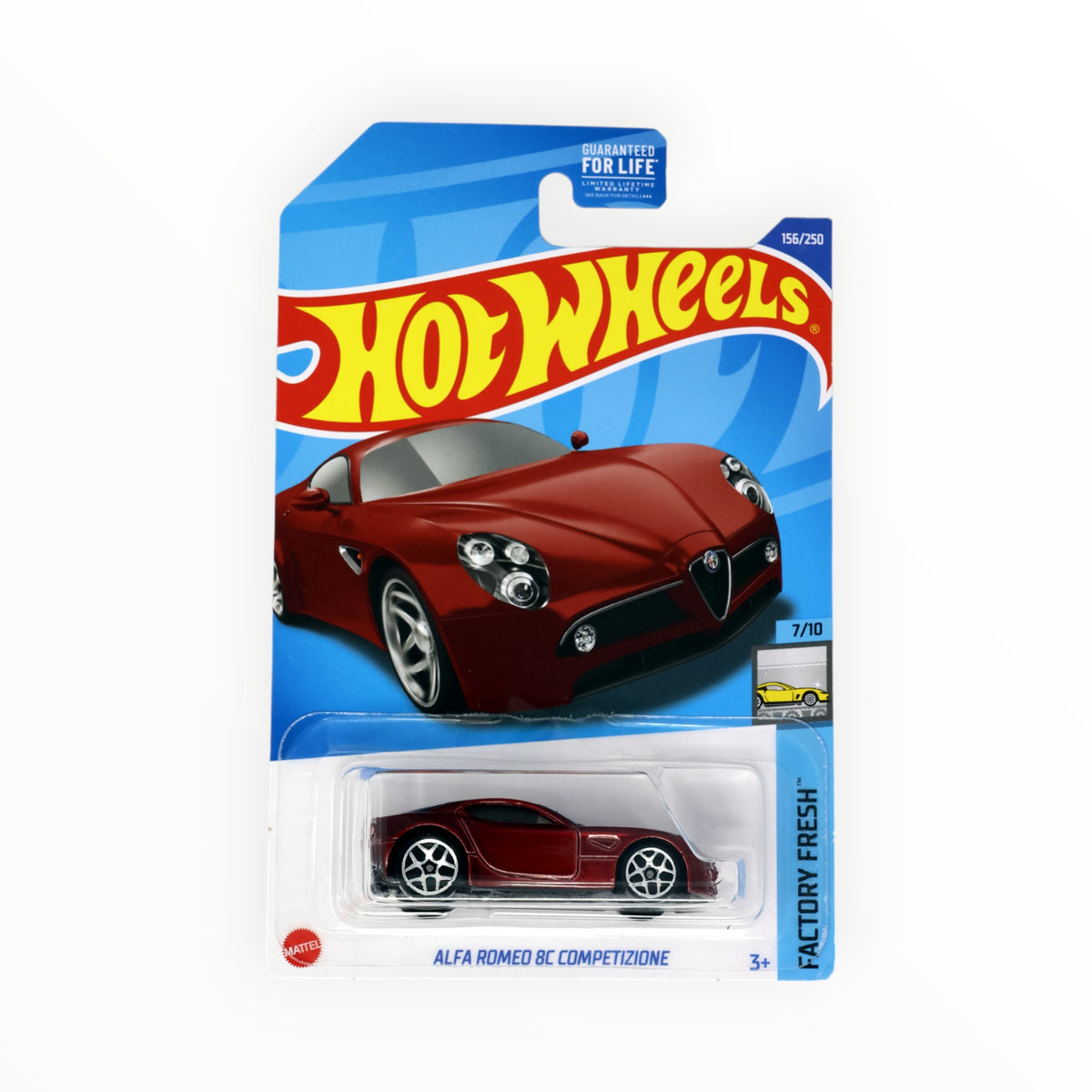 Hot Wheels Alfa Romeo 8C Competizione - Mainline (2022) 156/250 — 99Diecast