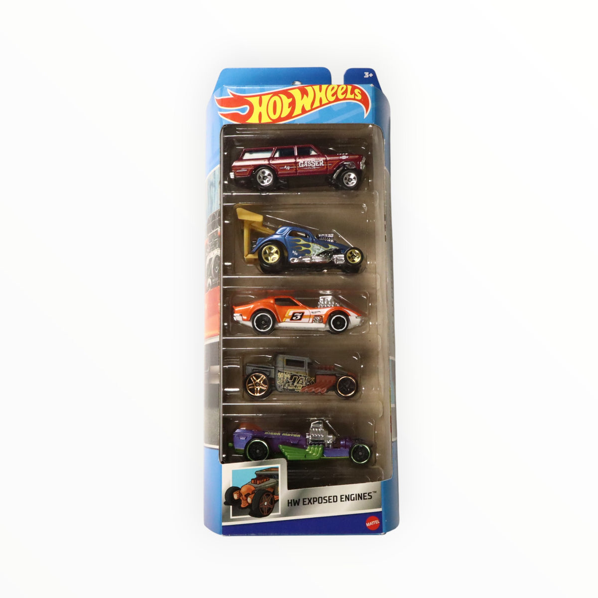 Hot Wheels HW Exposed Engines - 5-Packs (2022) — 99Diecast