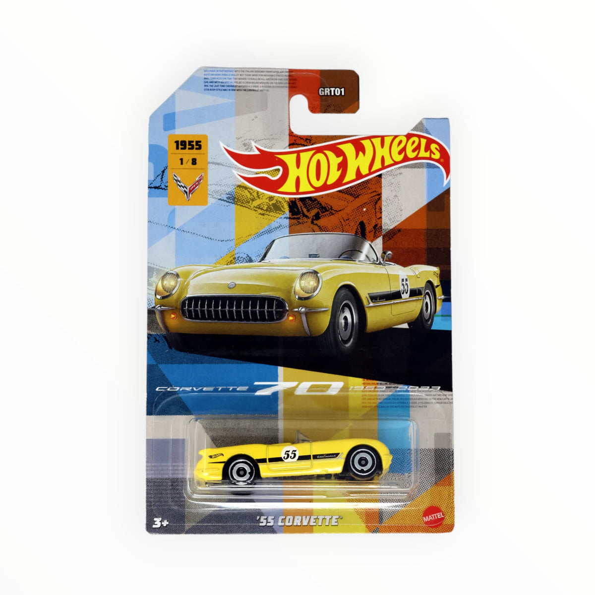 Hot Wheels '55 Corvette - Corvette 70 (2023) 1/8 — 99Diecast