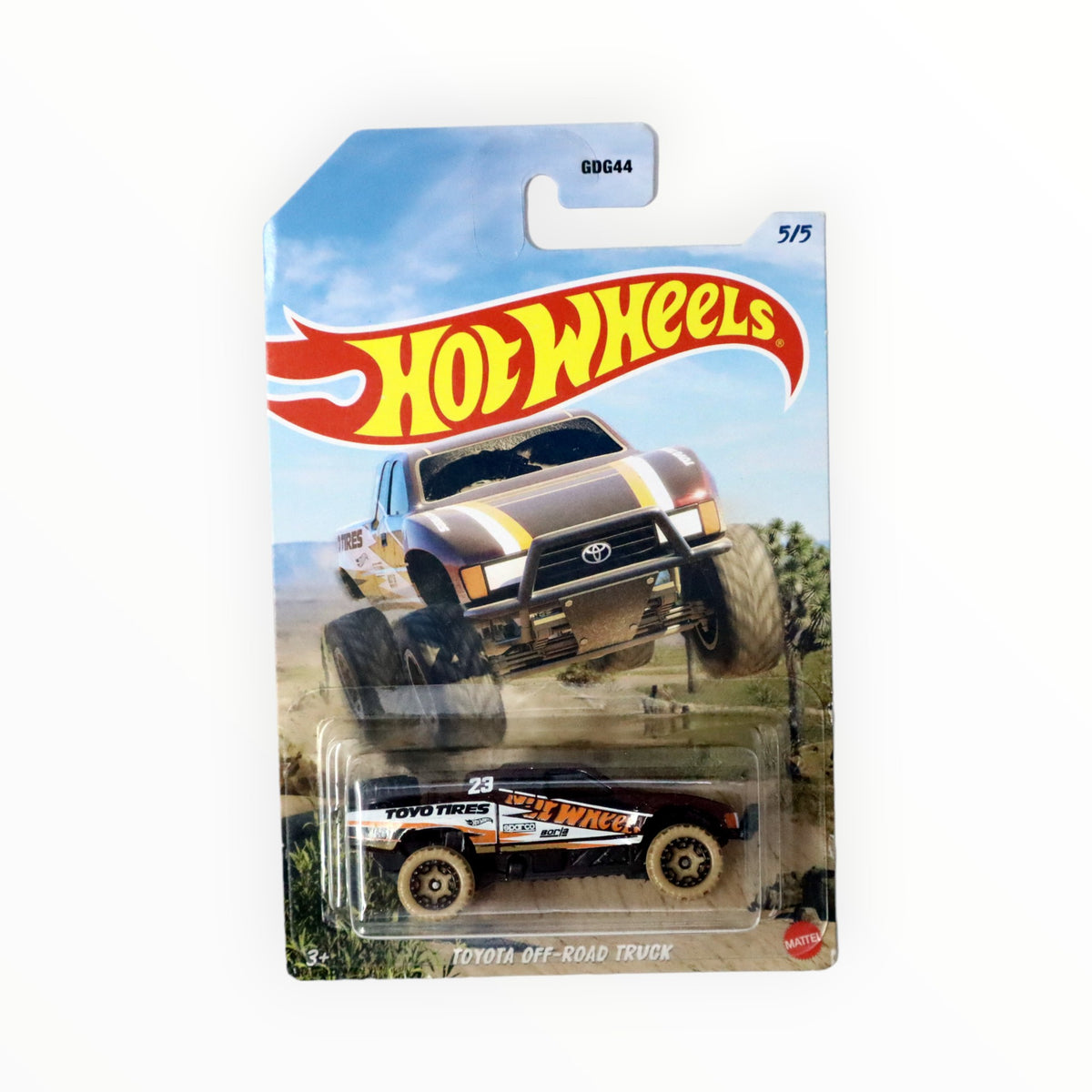 Hot Wheels Toyota Off-Road Truck - Mud Runners (2023) 5/5 — 99Diecast