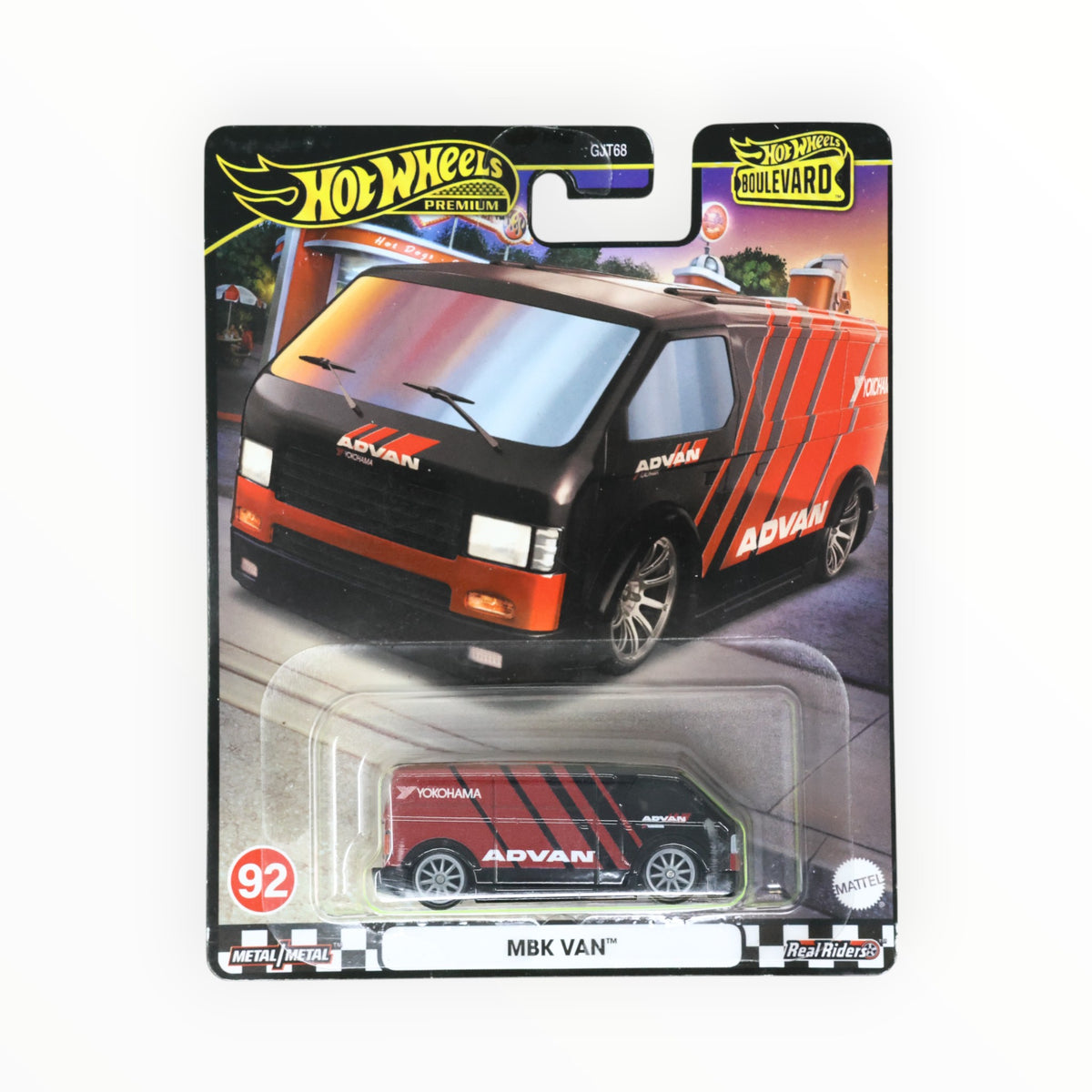 Hot Wheels MBK Van - Hot Wheels Boulevard (2024) #92 — 99Diecast