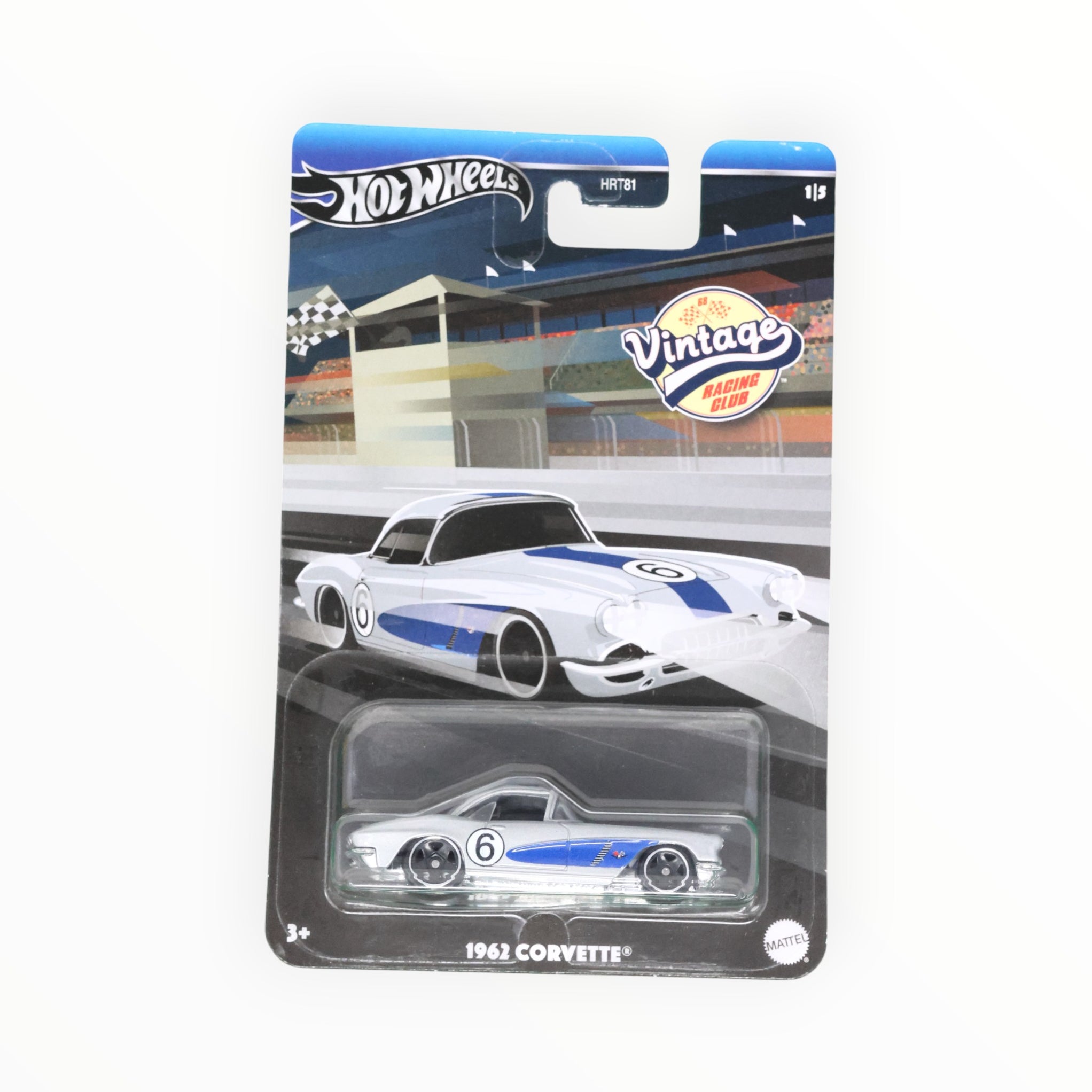 home hot wheels 1962 corvette vintage racing club 2024 1 / 5