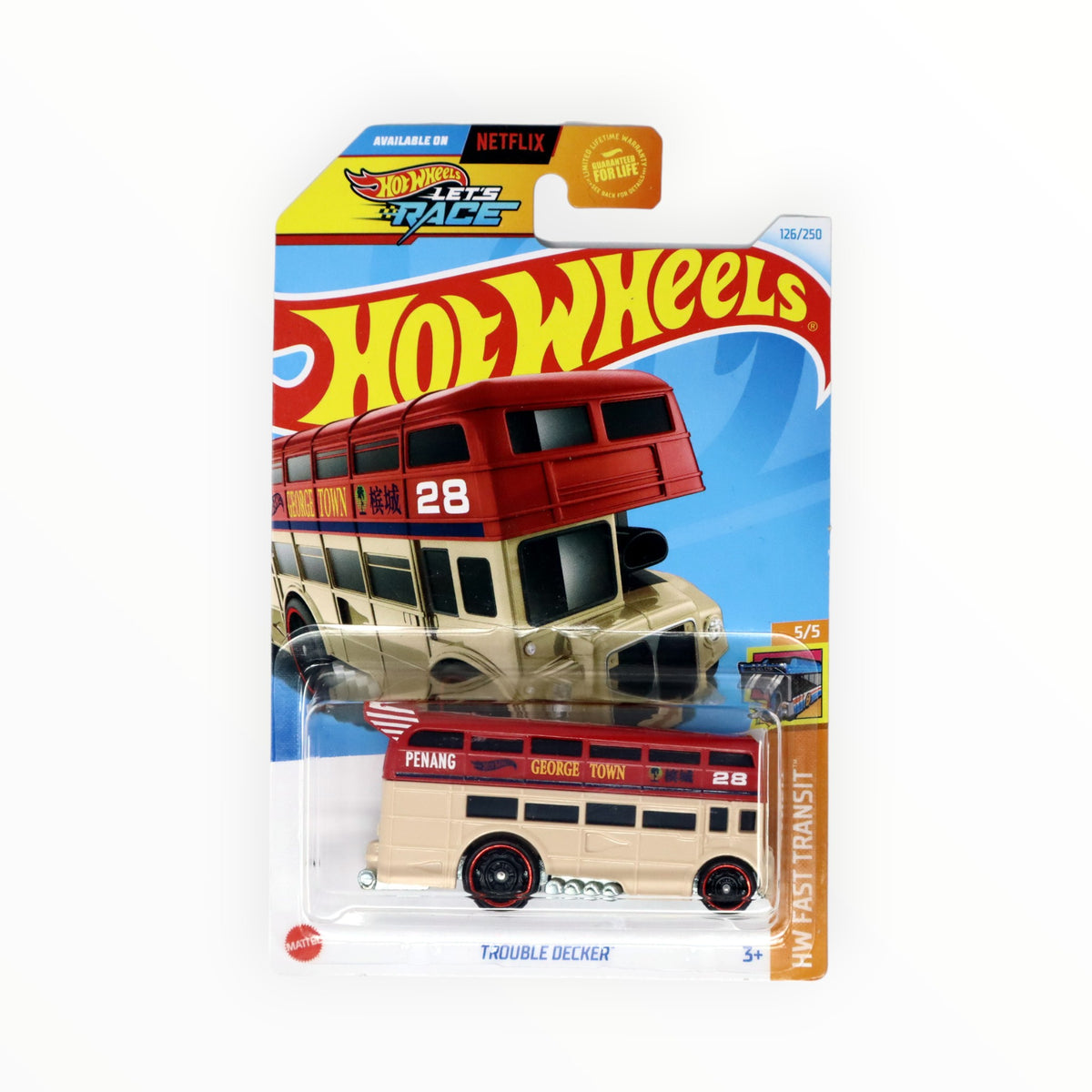 Hot Wheels Trouble Decker - Mainline (2024) 126/250 — 99Diecast