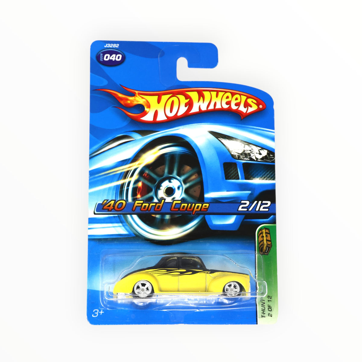 Hot Wheels 40 Ford Coupe (Black / Yellow w/ RR5SP's - Treasure Hunt ...