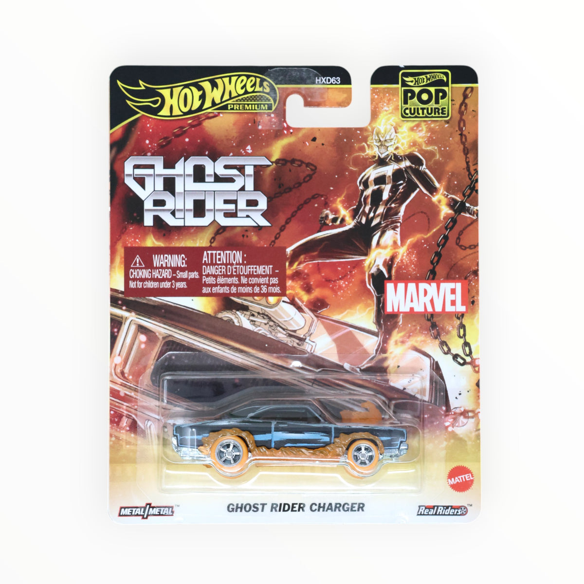 Hot Wheels Ghost Rider Charger (Ghost Rider) Pop Culture (2025) — 99Diecast