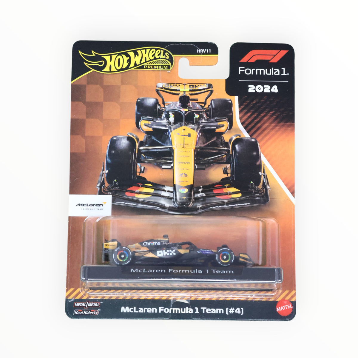 Hot Wheels McLaren Formula 1 Team (#4) (Lando Norris) Formula One Coll ...